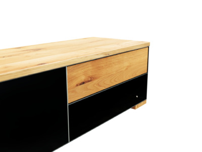 Lowboard Metall Mit Holz